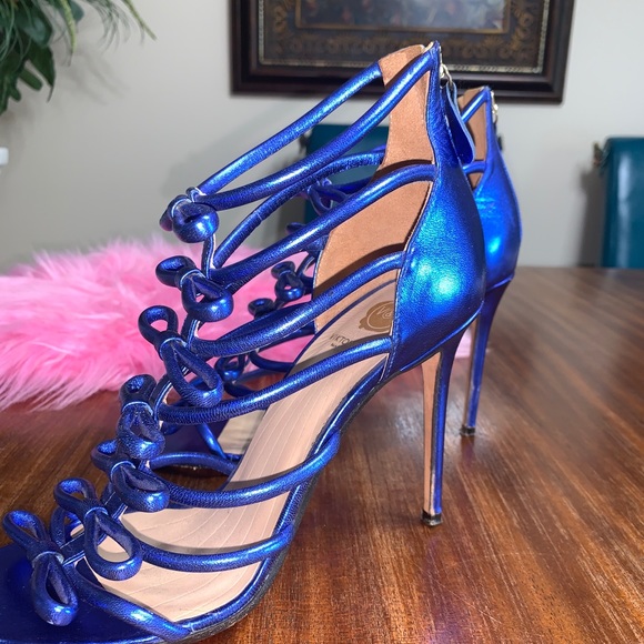Viktor & Rolf | Shoes | Viktor And Rolf Metallic Heels | Poshmark